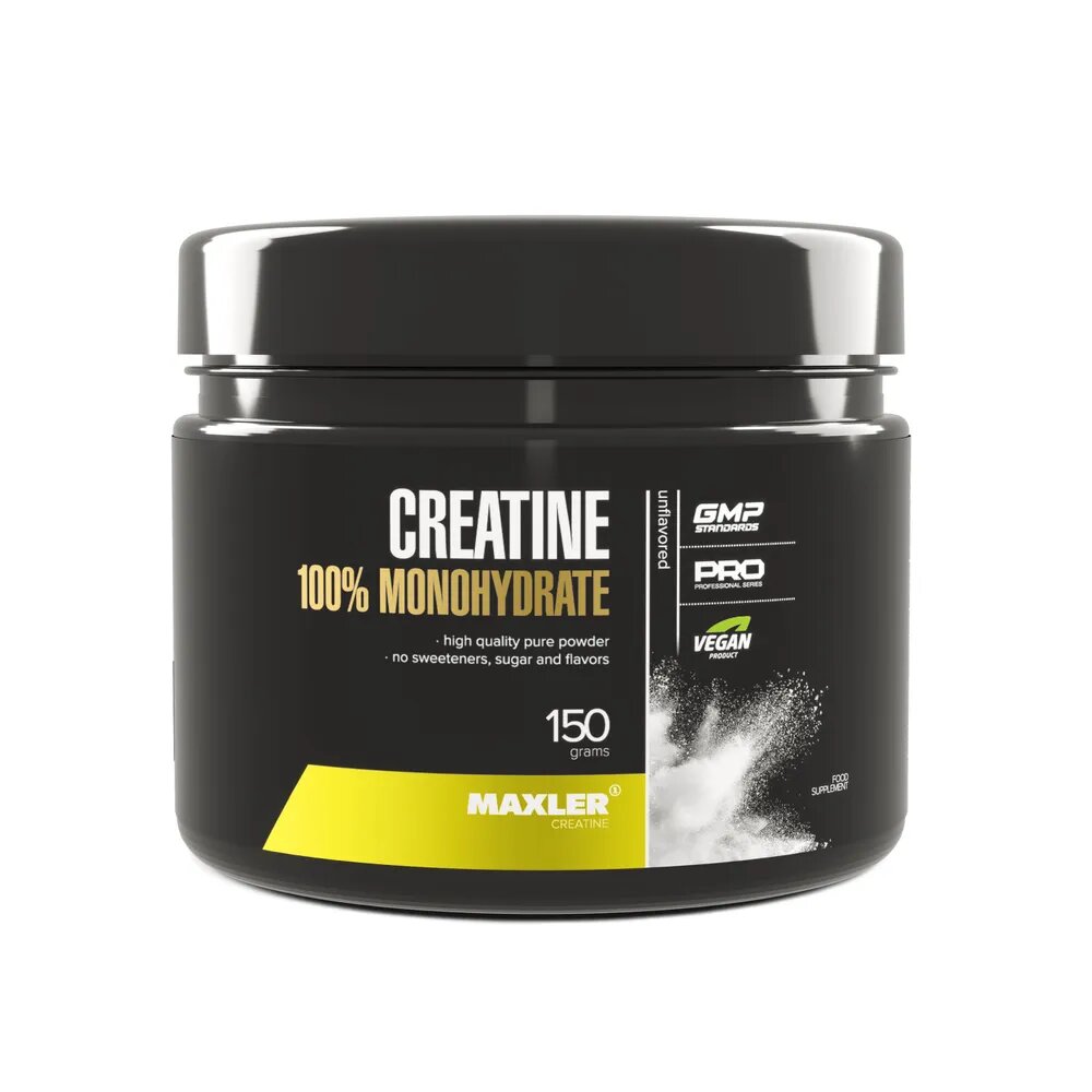 Креатин моногидрат в порошке Maxler Creatine 100% Monohydrate 150г