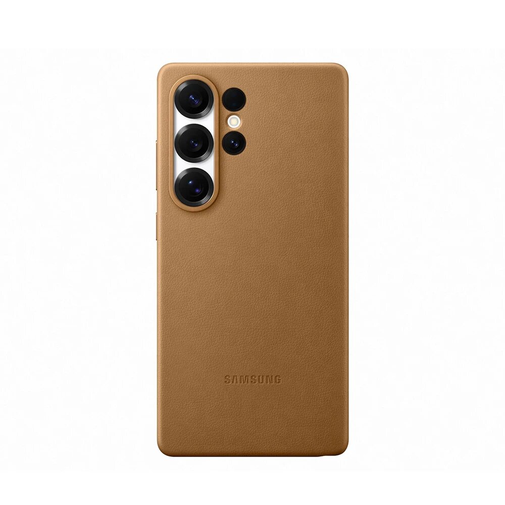 Оригинальный чехол для Samsung Galaxy S25 Ultra Kindsuit S25Ultra, кожаный защитный чехол Camel