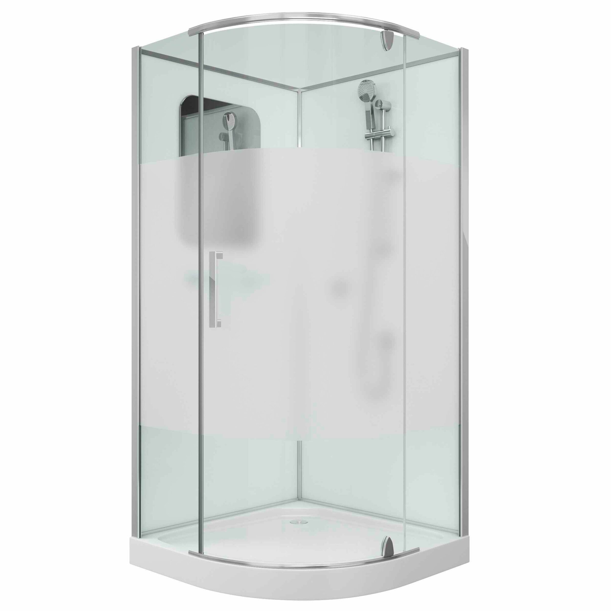 Душевая кабина Grossman Classic GR170 (100х100х205) дверь распашная,4 места