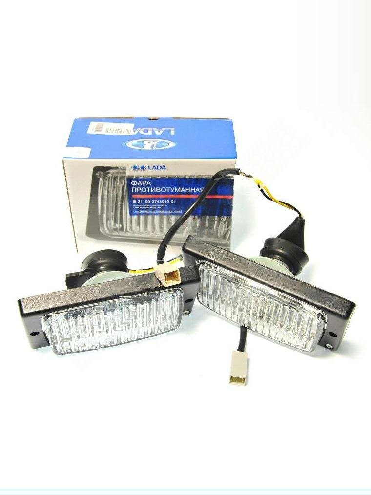 Фары противотуманные ВАЗ 2110, 2111, 2112, 2114, 2115, 2113, Н1, 2шт, 21100-3743010-00
