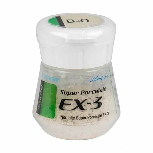 Стоматологический материал Noritake EX-3. Масса керамическая для металлокерамики Норитаки. Опак порошок B4O (10 гр)