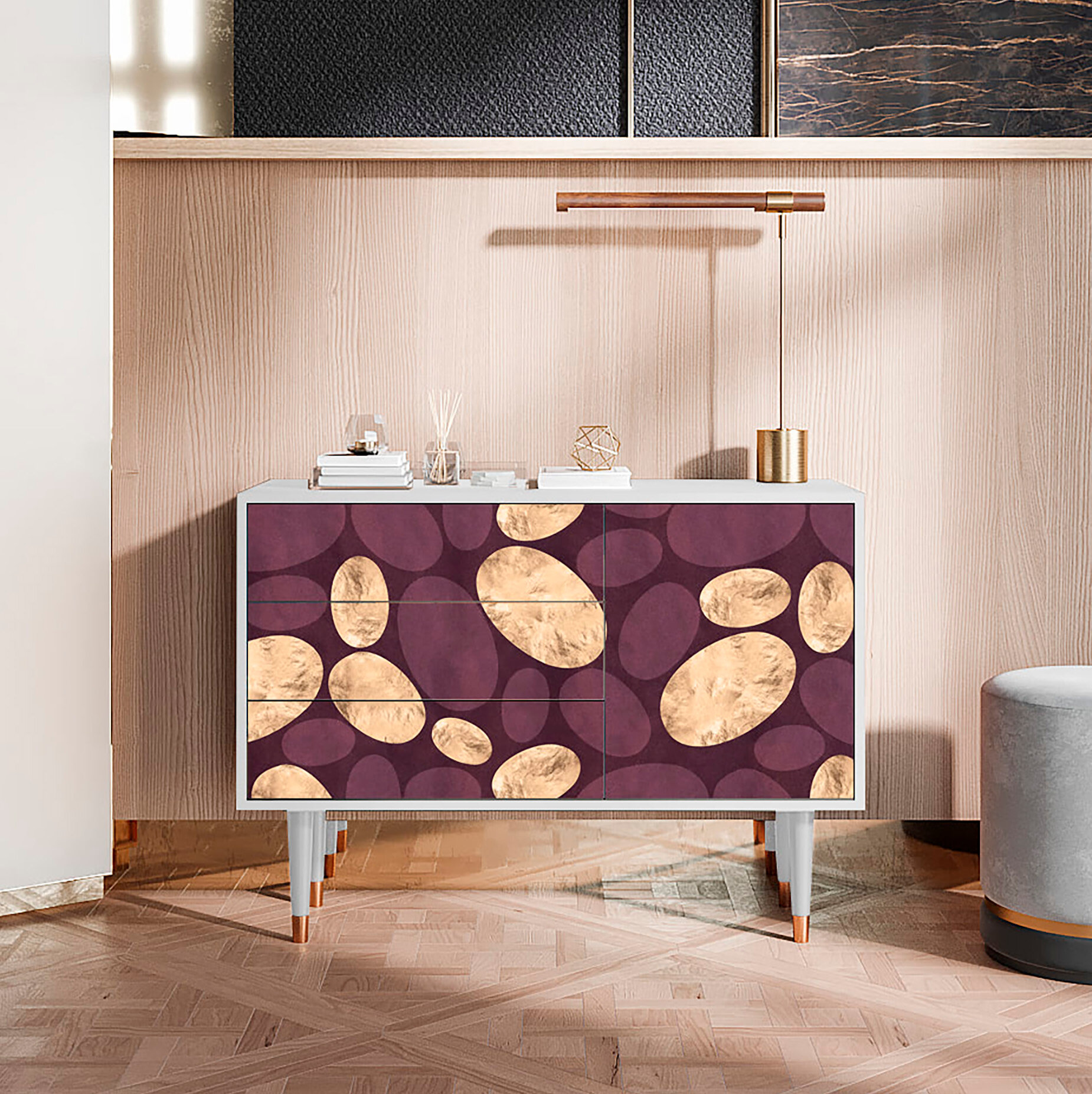 Комод - STORYZ - S3 Fine Wine, Размер - 115 x 84 x 41 см, Цвет корпуса - , Белый