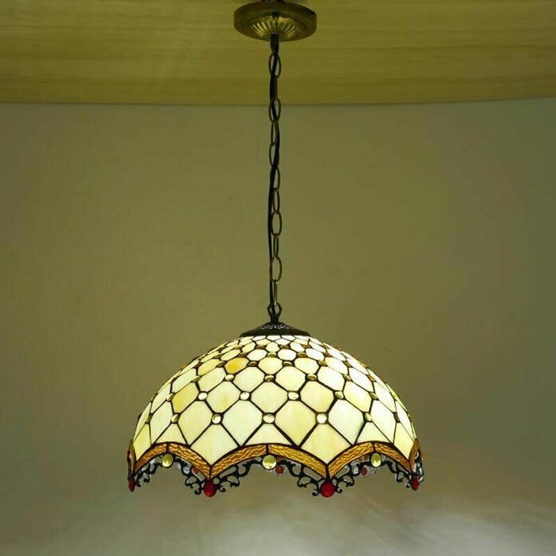 Люстра потолочная тиффани CL-D125