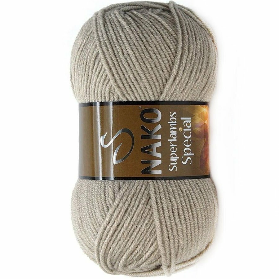Пряжа Nako SUPERLAMBS SPECIAL 10007 фрез (5 мотков)