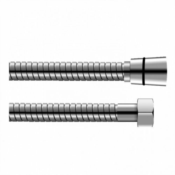 Шланг для душа TP33-15, нержавеющая сталь, хромированное покрытие, двойной замок