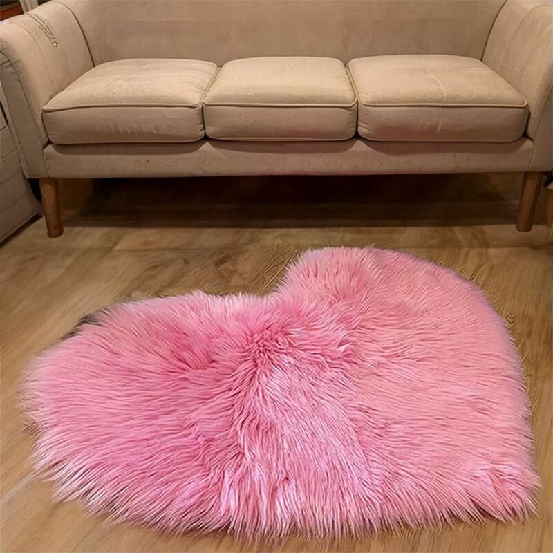 Шкура овечья натуральная, шкура на пол, коврик, накидка на диван,70*100cm