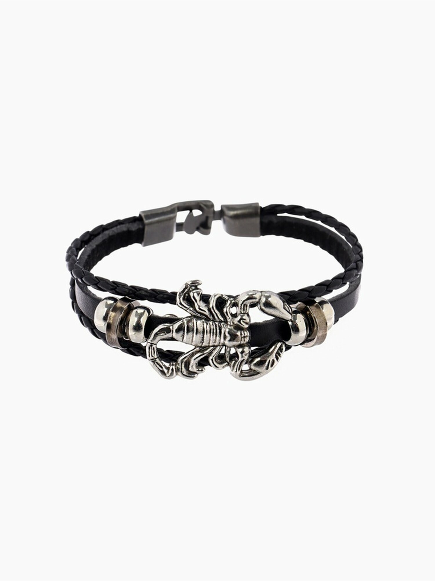 Плетеный браслет, металл