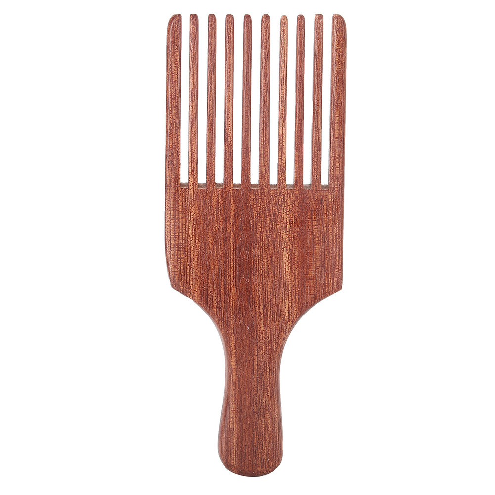 Мужская винтажная расческа BlueZOO с широкими зубьями и маслом для укладки волос, с логотипом