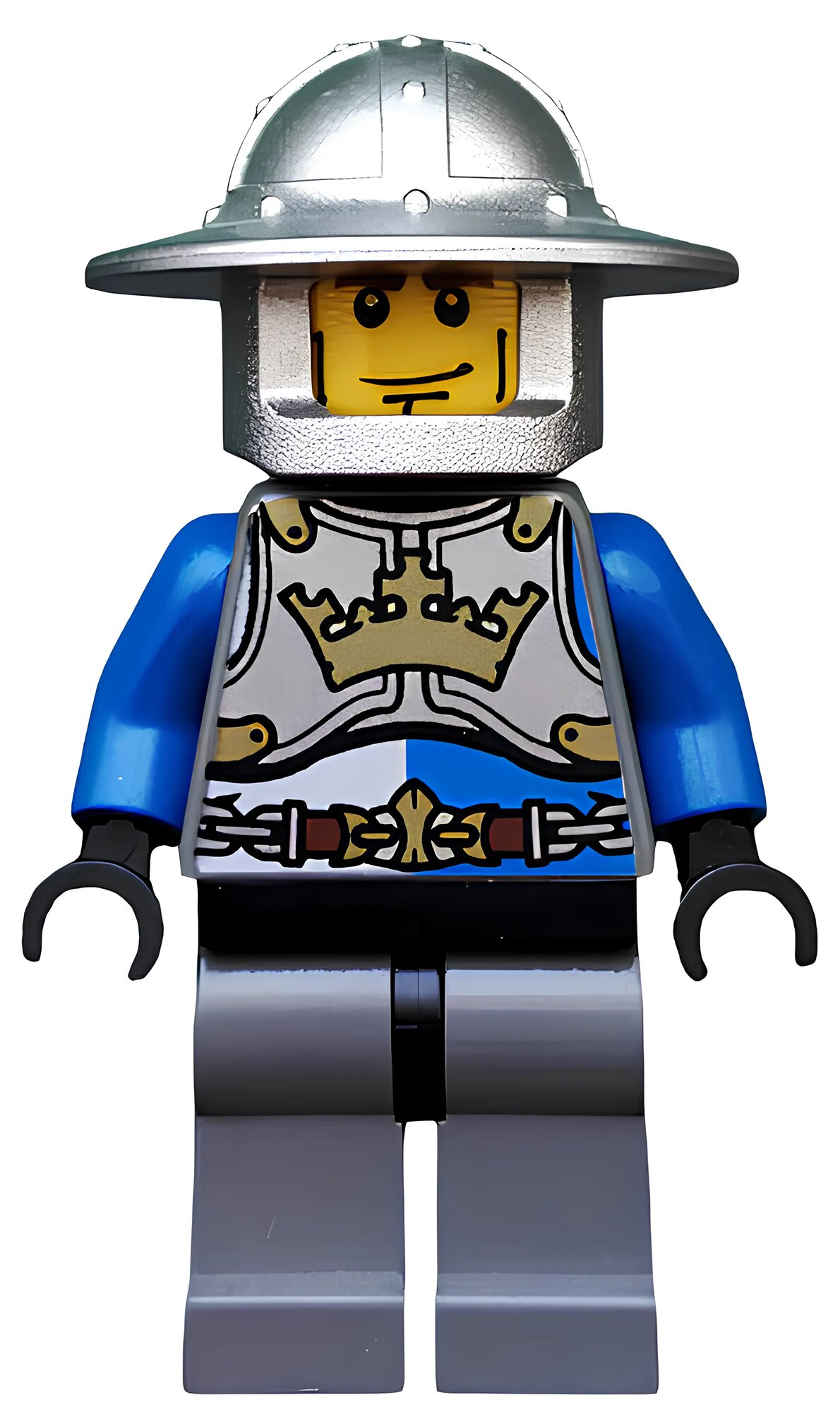 Минифигурка Lego Castle - King's Knight Breastplate with Crown and Chain Belt cas520 U
