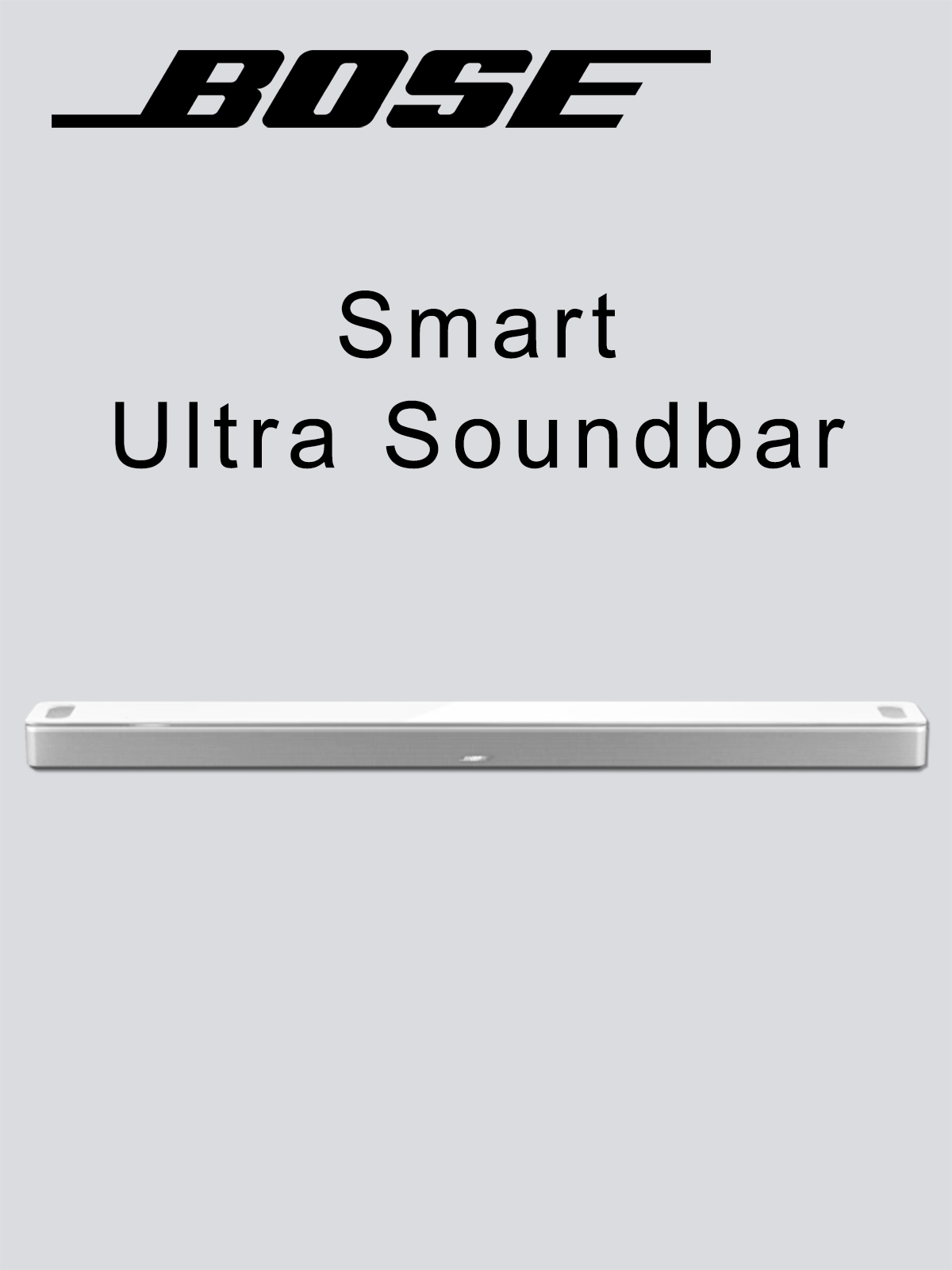 Саундбар Bose Smart Ultra Soundbar White с Dolby Atmos