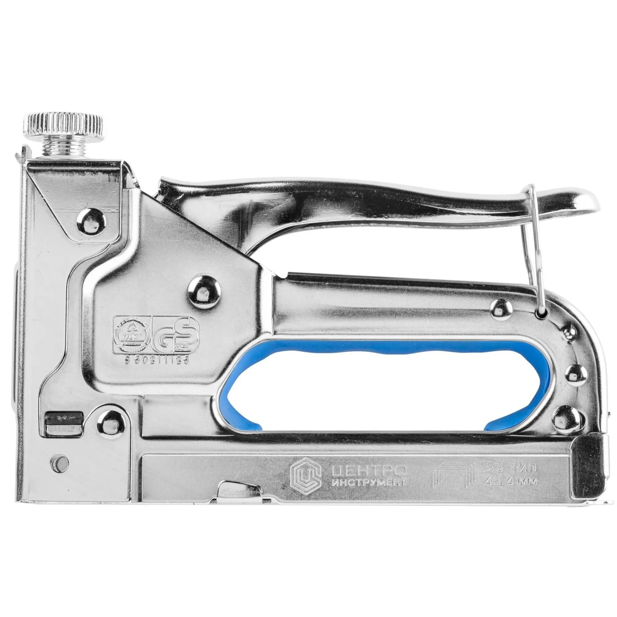 Степлер Центроинструмент 0437 для скоб 53, формат 4-14 мм, монтажный инструмент