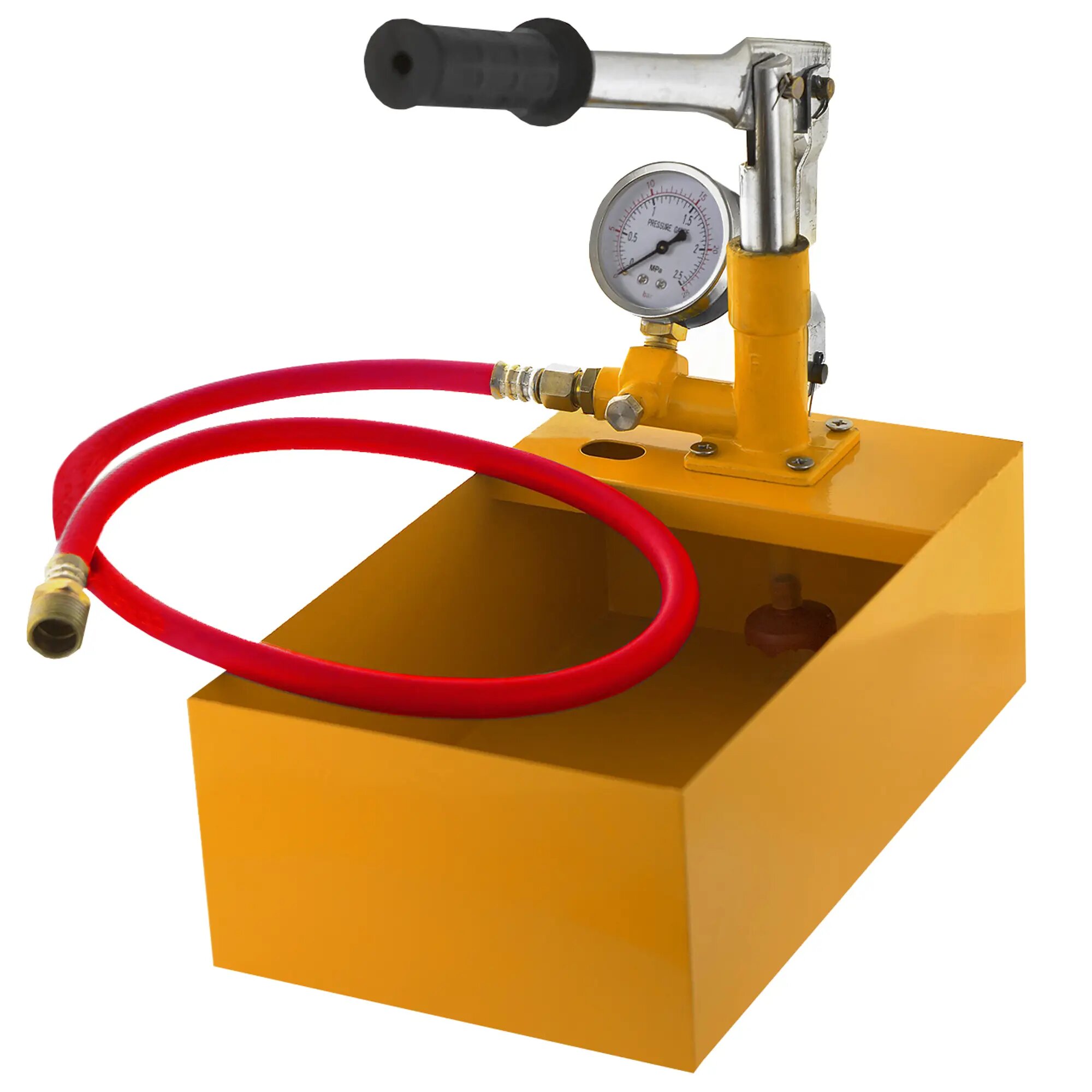 Мегеон 98030 ручной опрессовочный насос, давление до 25 бар, для гидравлических испытаний