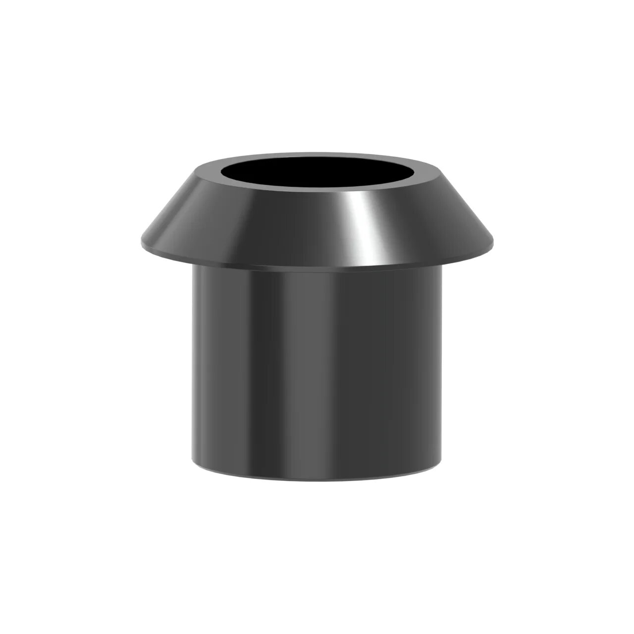 Втулка трубы водяного охлаждения Black-4x7mm