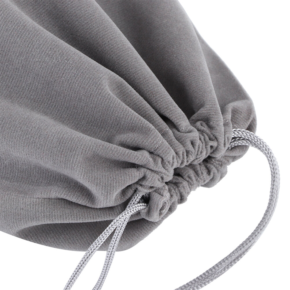 3шт флокированная ткань на шнурке пыленепроницаемая сумка для хранения ювелирных изделий подарок конфеты телефон