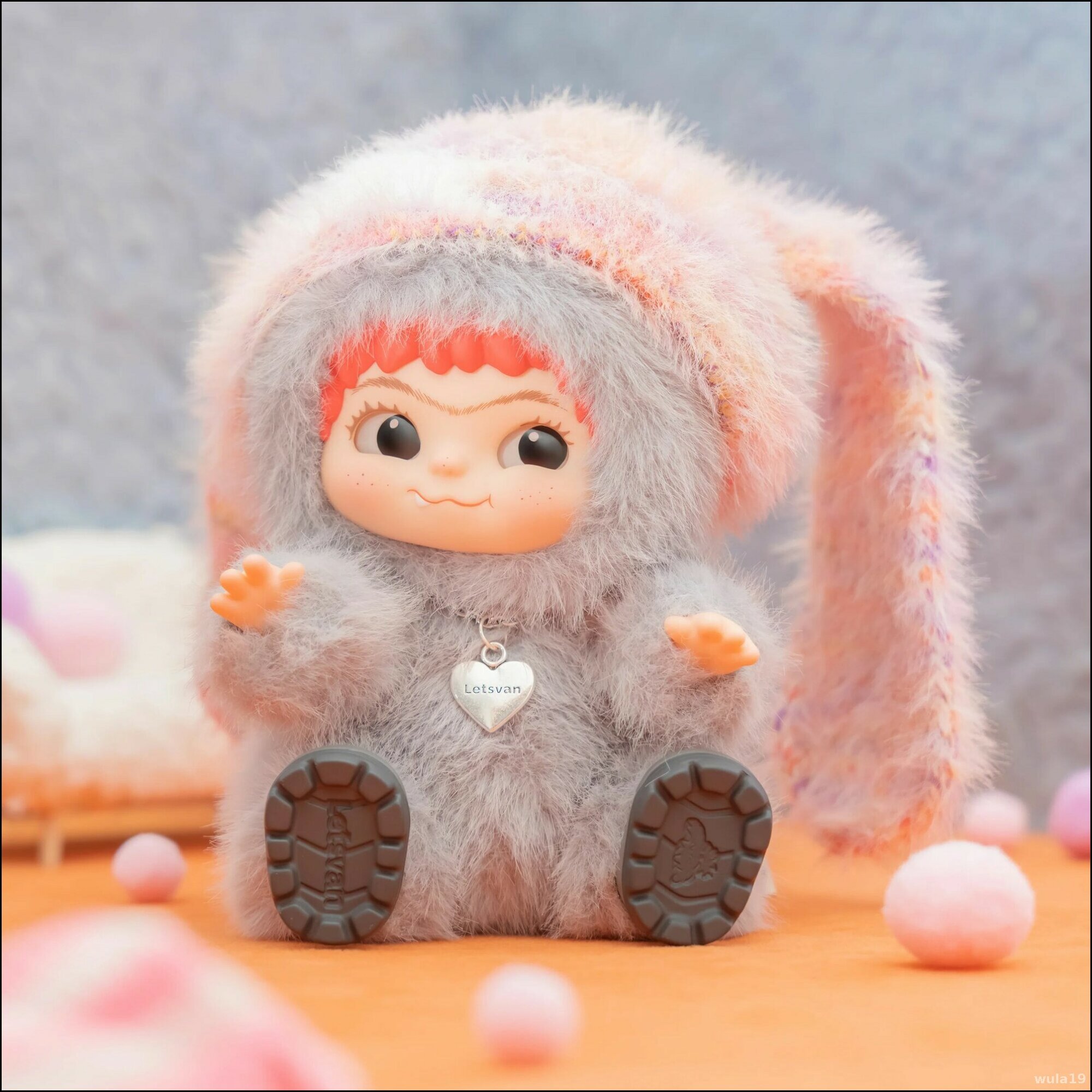 Мягкая игрушка Wakuku Fuzzy Trendy Fun Party Series (1 штука)