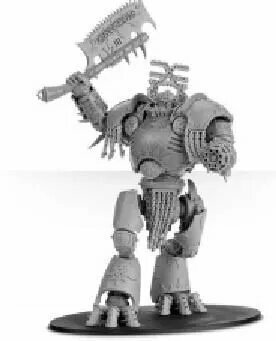 Kytan Daemon Engine of Khorne / Вархаммер 40к смола / Warhammer 40000 миниатюры