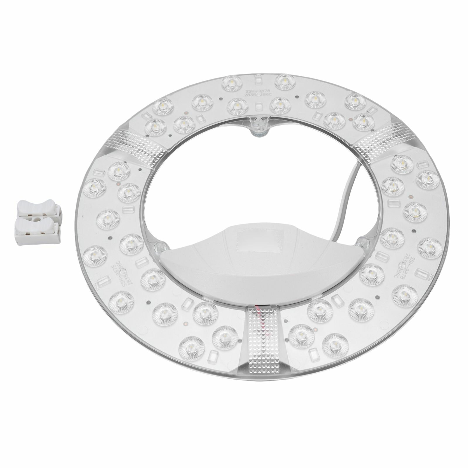 36W круглый сменный светодиодный модуль для потолочного вентилятора, белый свет, 220В