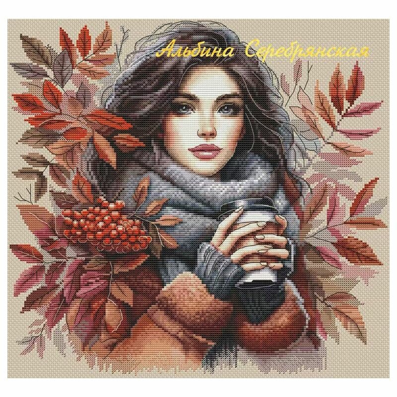 Набор для вышивания иглой Craft Craft Counting Cross Stitch Kit DIY-(181*170)