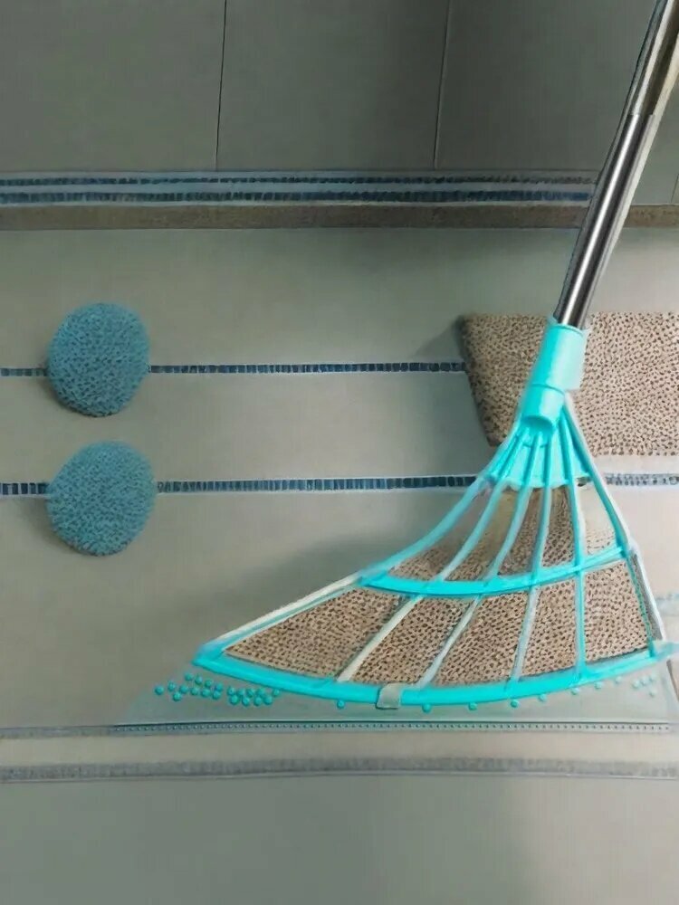 Силиконовый материал black technology magic broom, средство для очистки пола, синий 1pc