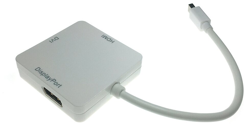 Конвертер Mini Display Port Male to DVI, Espada EMDPM-3in1DPF20
