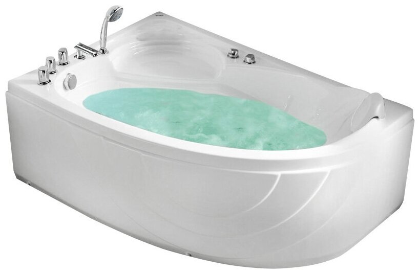 Ванна пристенная GEMY G9009 B L 150x100