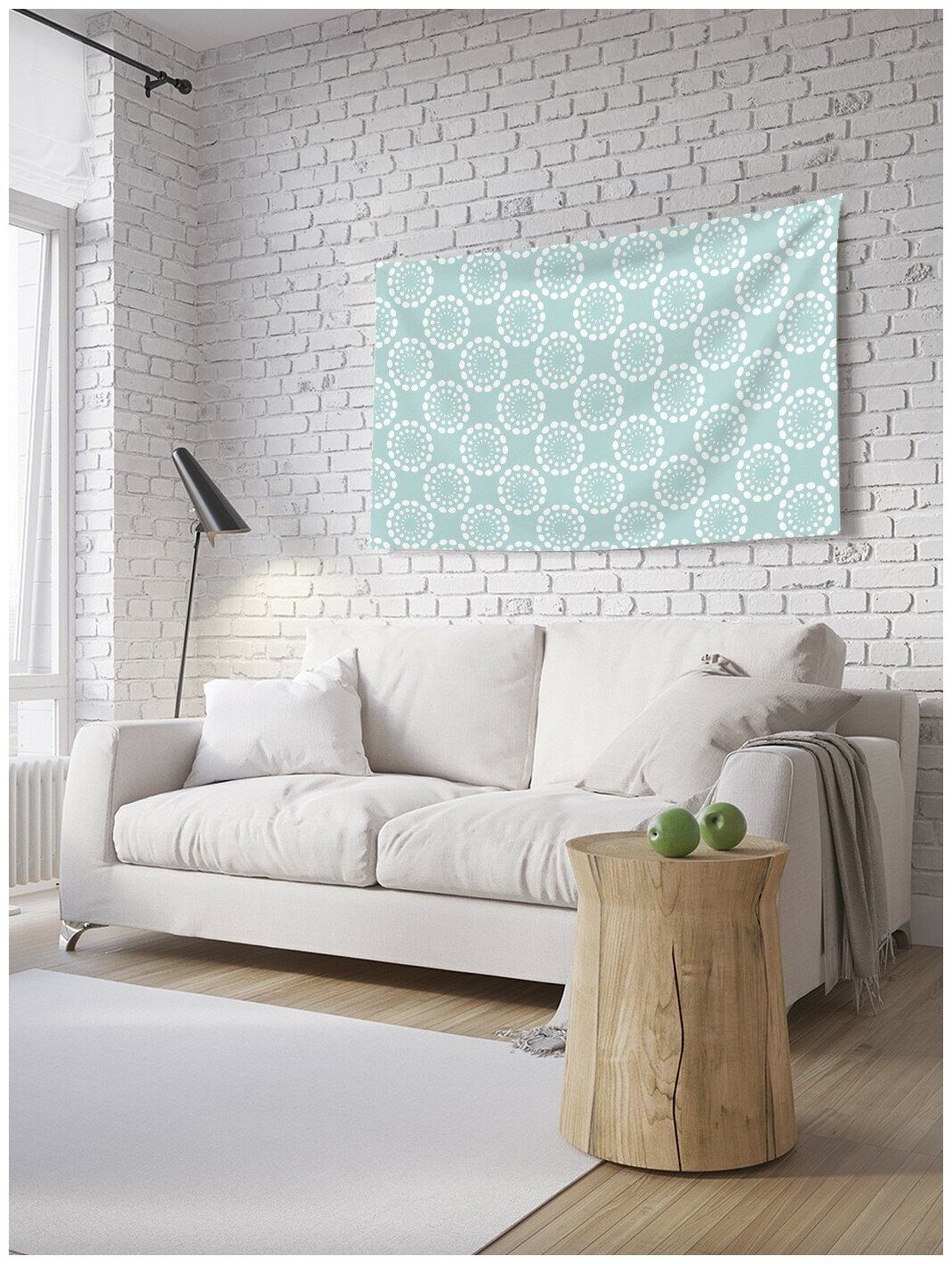 Горизонтальное фотопанно JoyArty на стену "Мыльные пузыри", 100x150 см