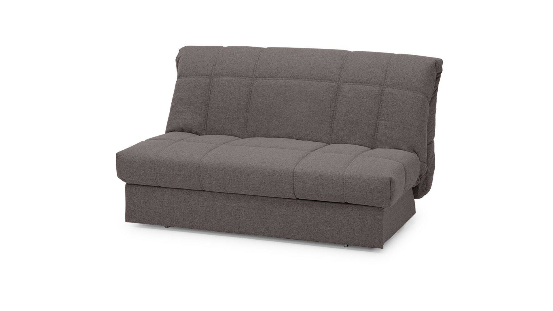 Диван Виа Лайт Strong Plus 05 NEW 120x105x88 см, коричневый Рогожка, аккордеон GOODFORM