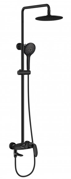 Душевая система Grocenberg SHOWER GB7001BLчерный матовый