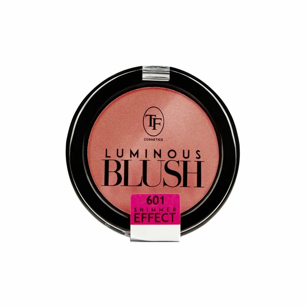 TF Румяна для лица Luminous Blush пудровые с шиммер эффектом, тон 601 розовый лепесток