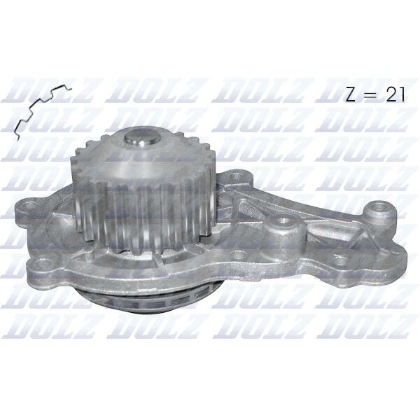 Насос водяной помпа для автомобиля Mazda Citroen Peugeot Пежо Suzuki Ford Toyota, DOLZ C122 (1 шт.)
