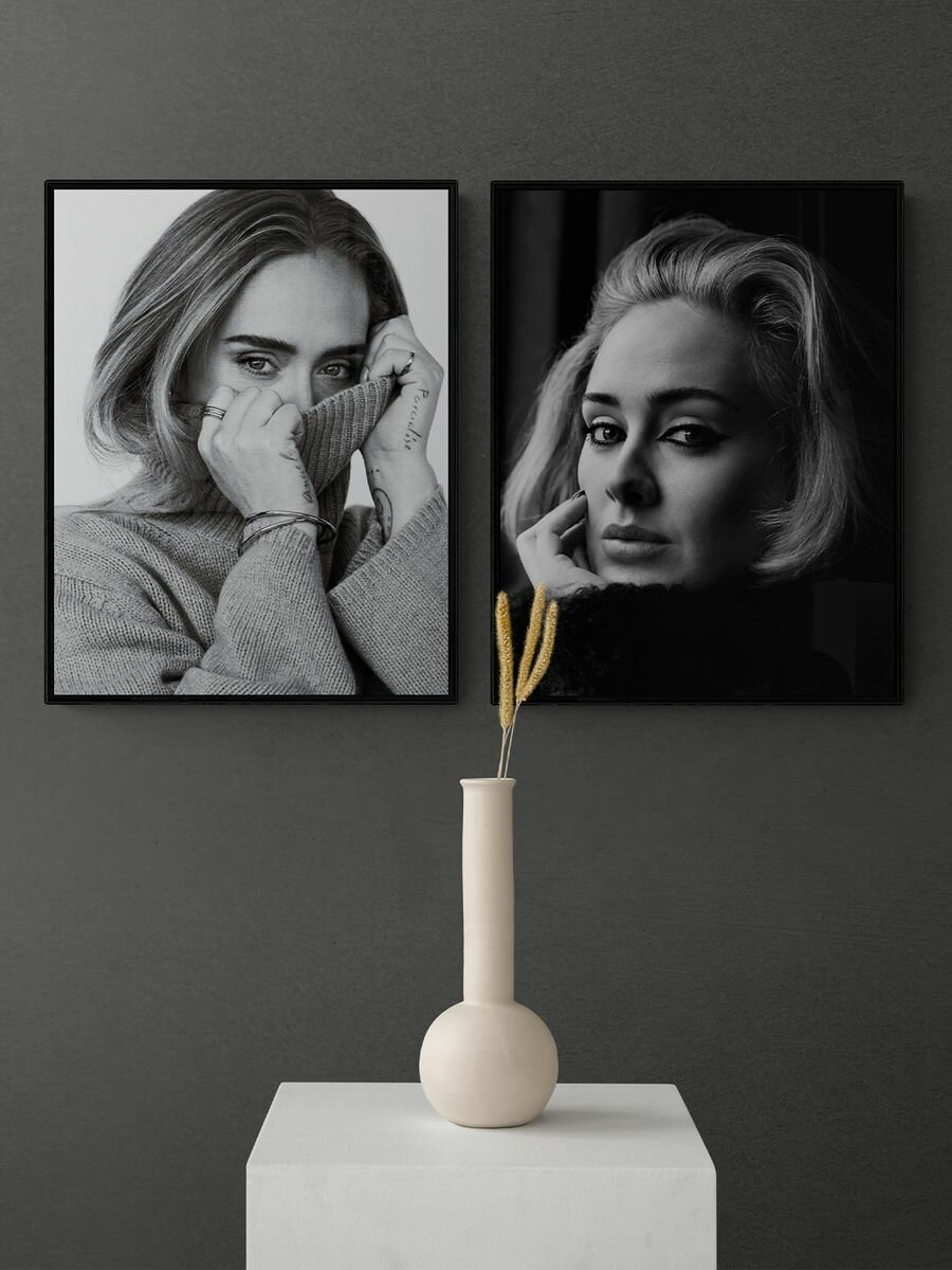 Набор из двух постеров Певица Адель