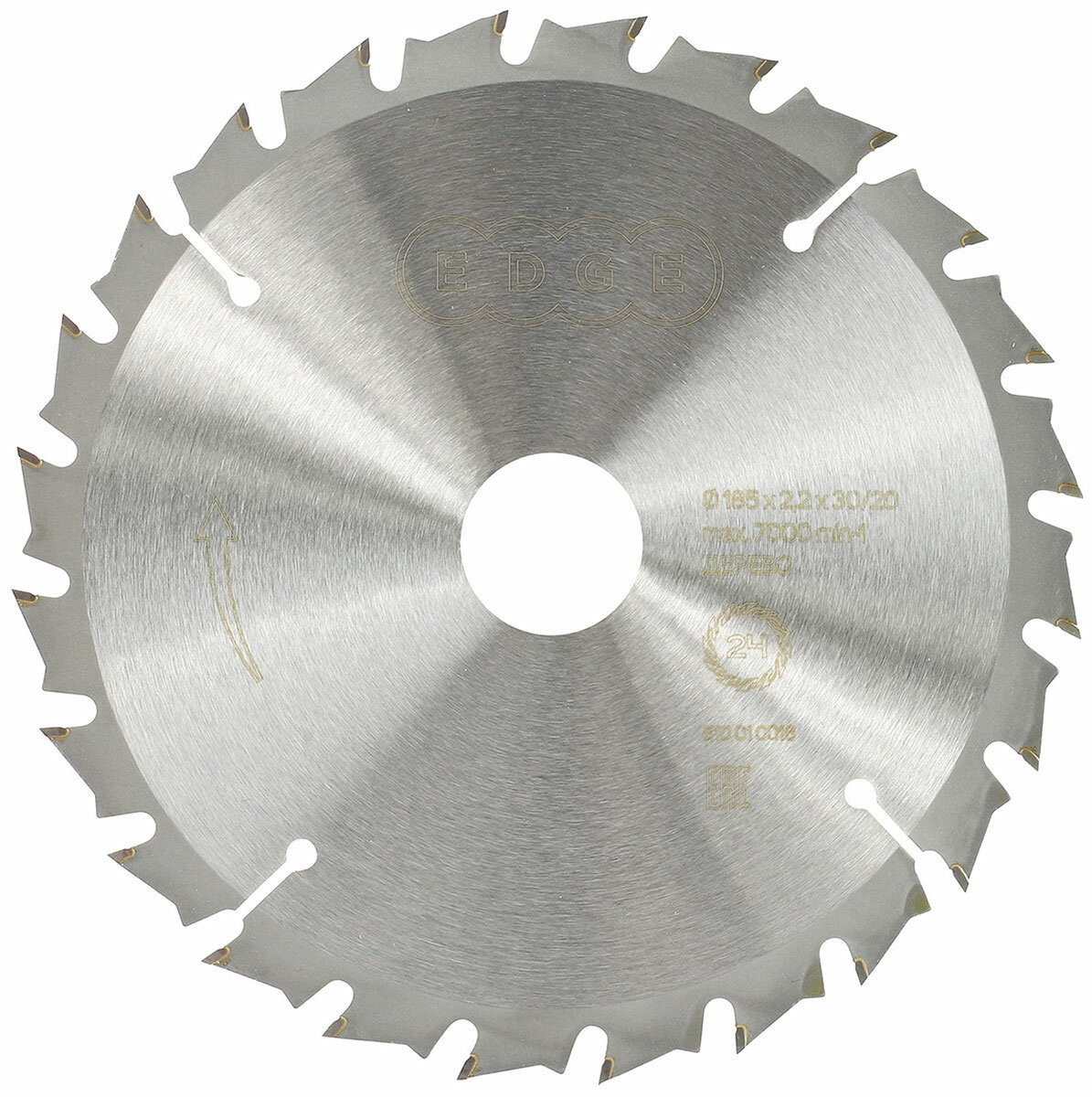 Диск пильный Patriot EDGE, по дереву, 185х24х30/20 (810010018)