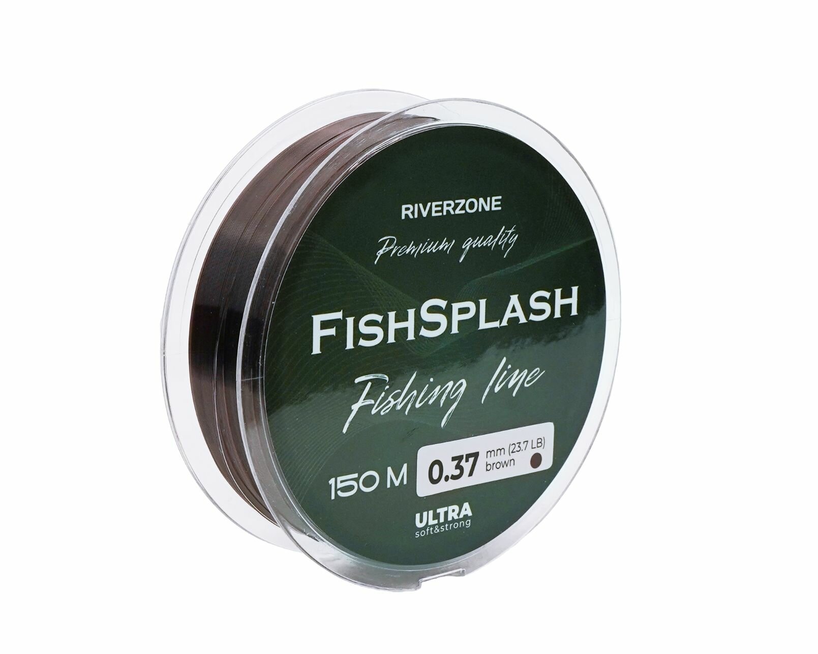 Леска Riverzone FishSplash I 150м 0,37мм 23,7lb brown