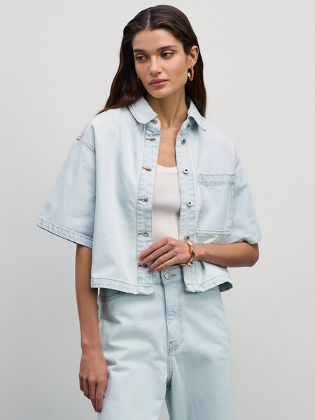 Рубашка Джинсовая