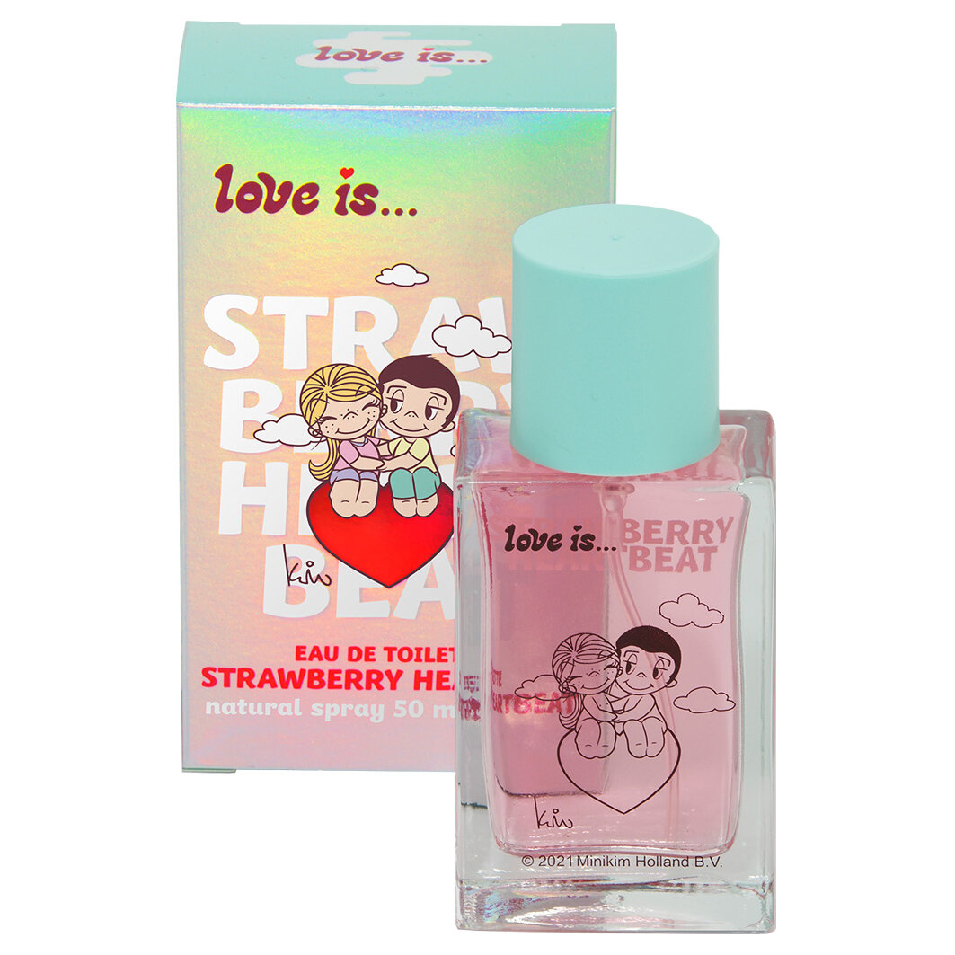 Туалетная вода Ponti Parfum женская Love is . Strawberry Heartbeat 50мл