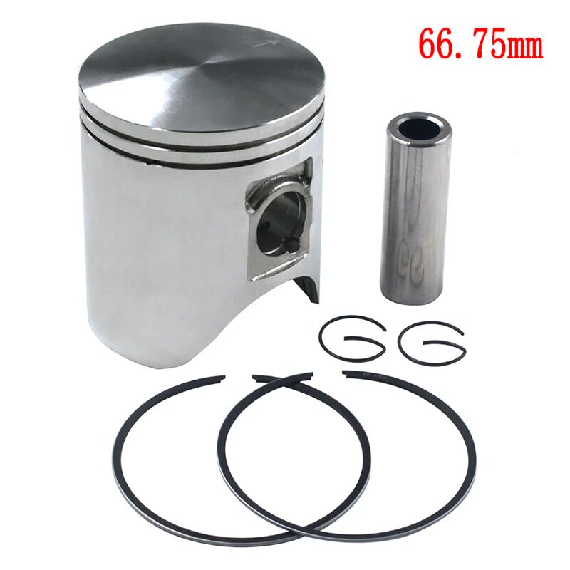 Комплект поршневых колец 66 мм, 66,25 мм, 66,5 мм, 66,75 мм, 67 мм для мотоцикла HONDA CRM250, CRM 250, 246 KAE MD24 66.75mm Piston Kit