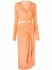 Платье Off-White, размер 40, оранжевый