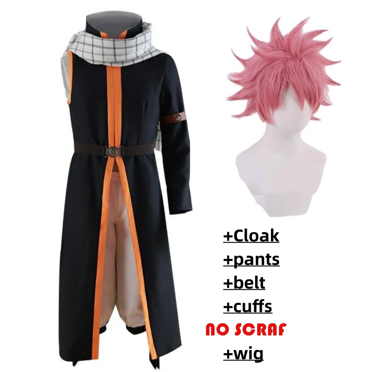 Косплей костюм Fairy Tail Natsu Dragneel WICCON М, C1W1