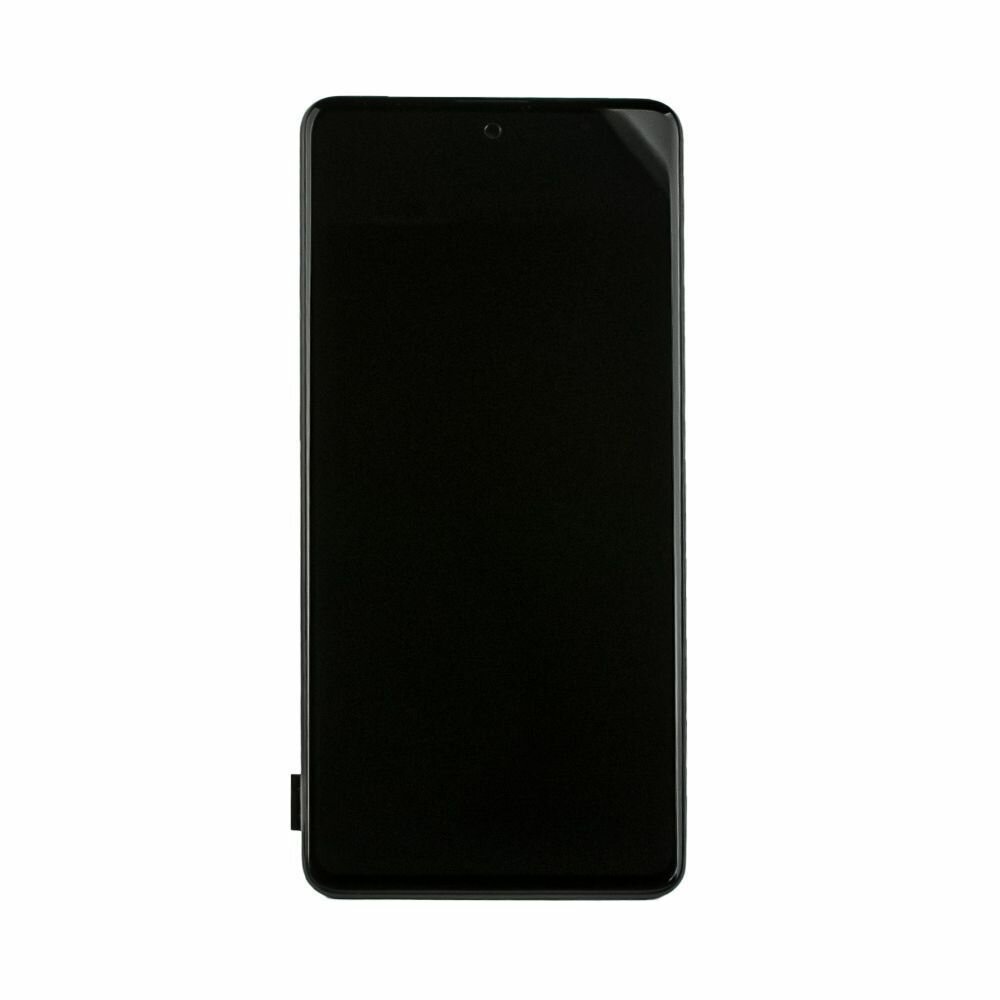 LCD дисплей для Samsung Galaxy M31s SM-M317 GH82-23774A в рамке (черный)