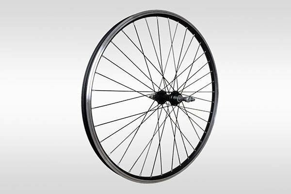 Колесо 26" заднее алюм двойной обод под трещотку спорт. втулка, 3062602-1