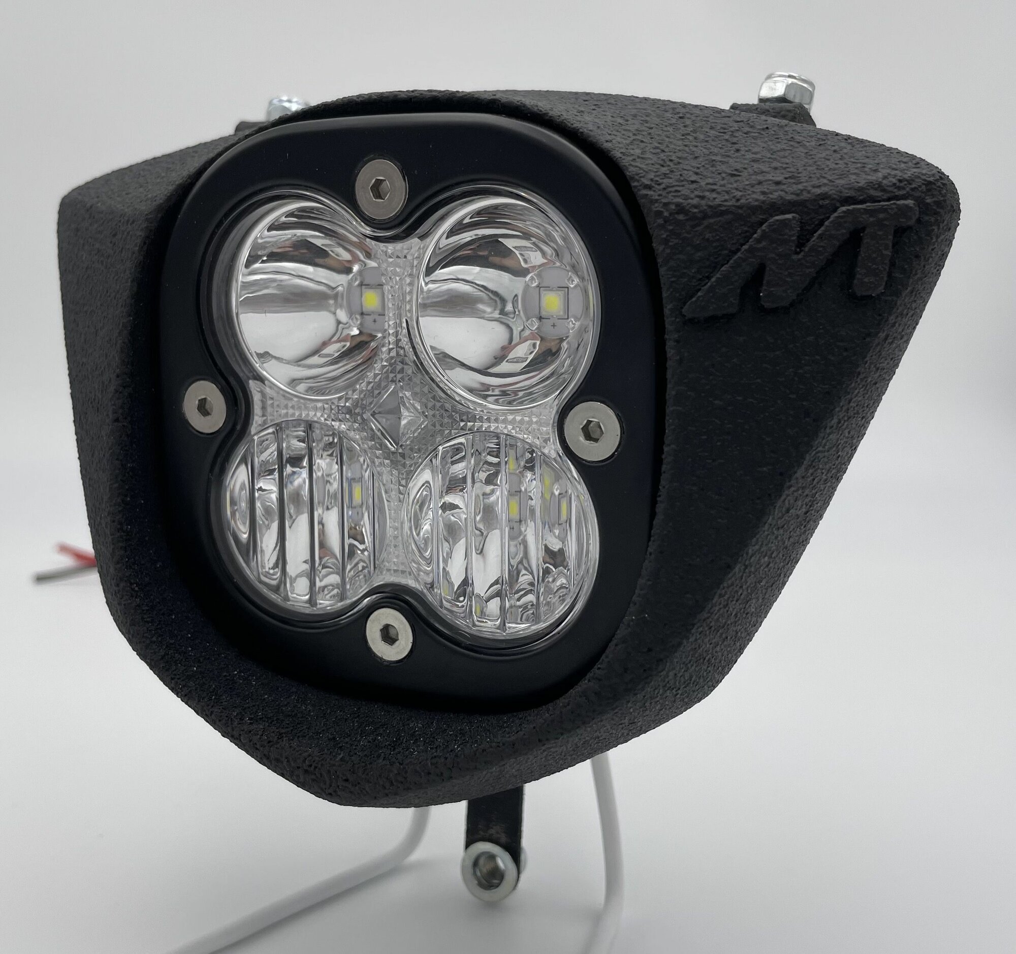 Фара AVTEXTREME для эндуро мотоциклов KEWS K10 и GR2, чёрная