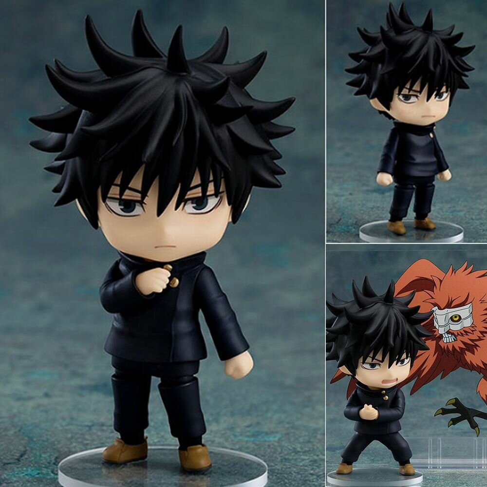 Фигурка нендороида Возвращение заклинаний Мэгуми Фусигуро / Jujutsu Kaisen Megumi Fushiguro Подарки для болельщиков 10 см