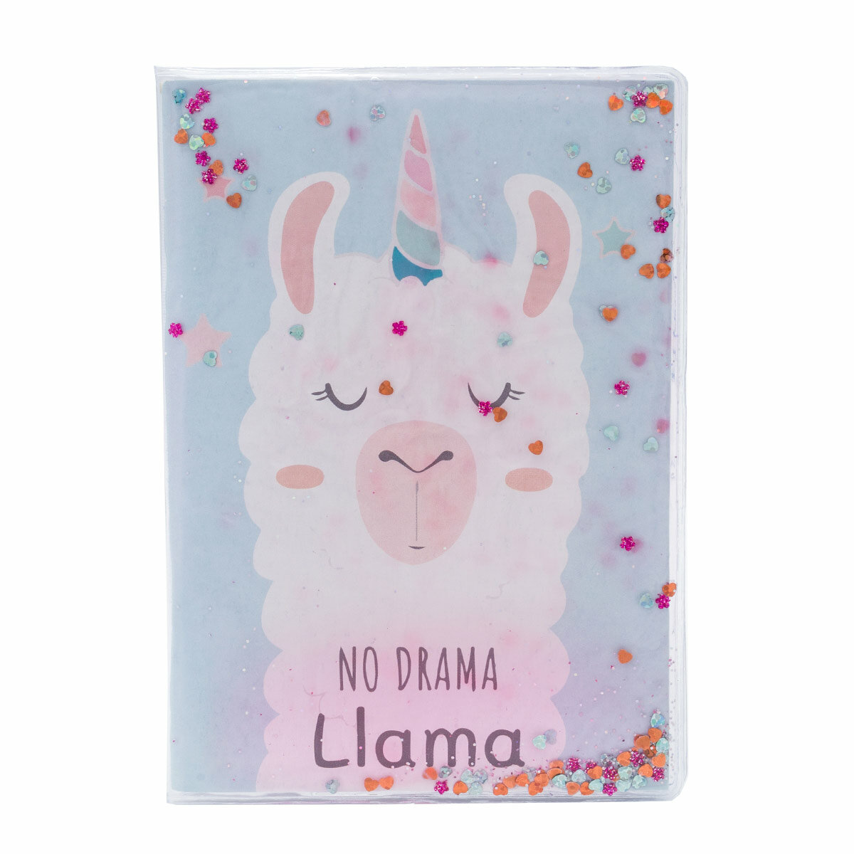 Блокнот в клетку А6 'Лама', Centrum, 90239, 11х15 см, 56 листов, на скрепке