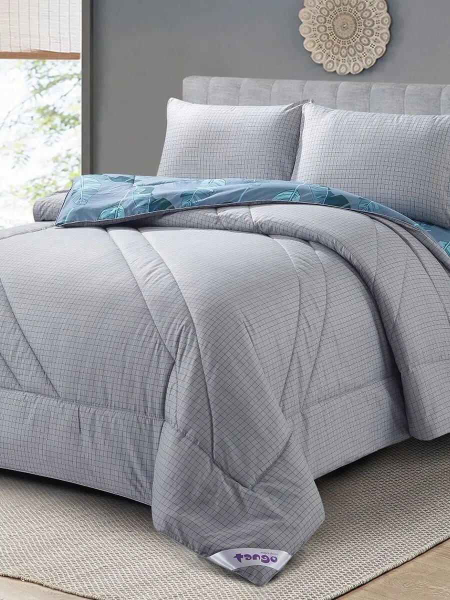 Постельное белье с одеялом семейное De Verano