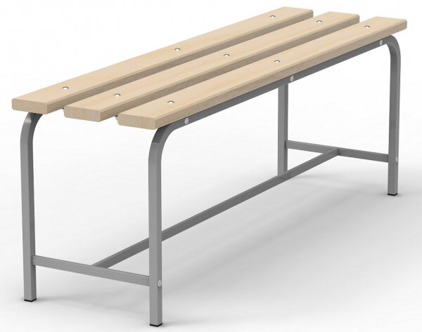 Скамейка для раздевалки Титан Мета СТ 1200х450х350, без спинки