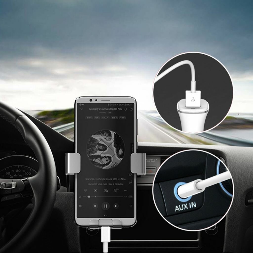 Тип c Usb a 3,5 мм аудио кабель "два в одном"