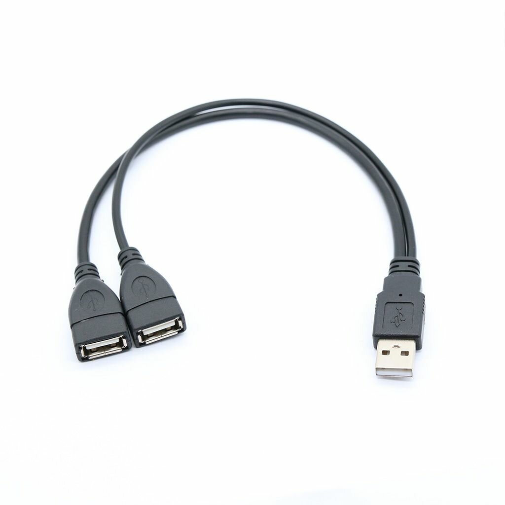 Кабель USB A от мужчины к женщине, многофункциональный разветвитель, Y-образный шнур