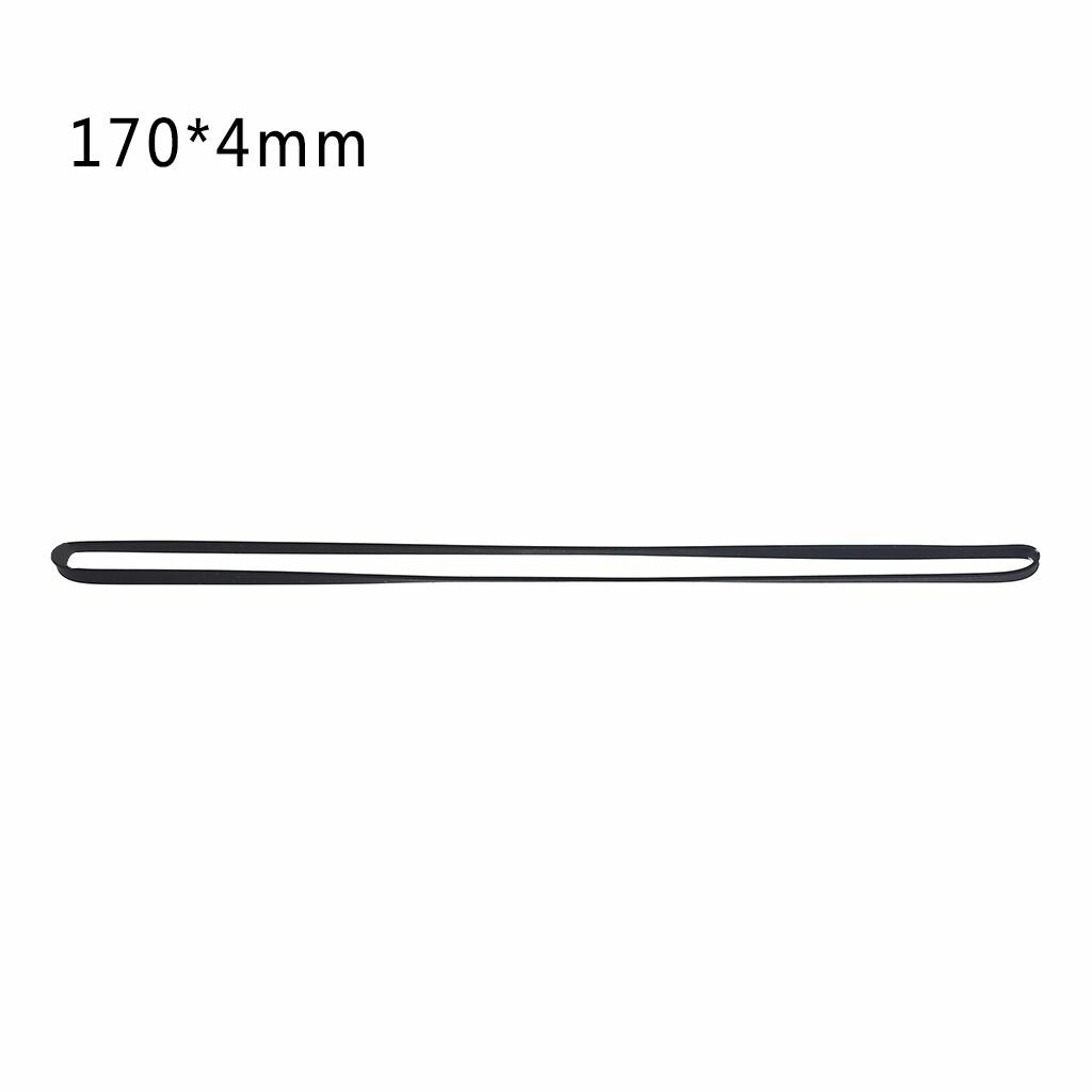 Замененный ремень проигрывателя, резиновый плоский привод для проигрывателя пластинок Walkman, DVD, CD-ROM, повторитель шириной 4 мм, замена