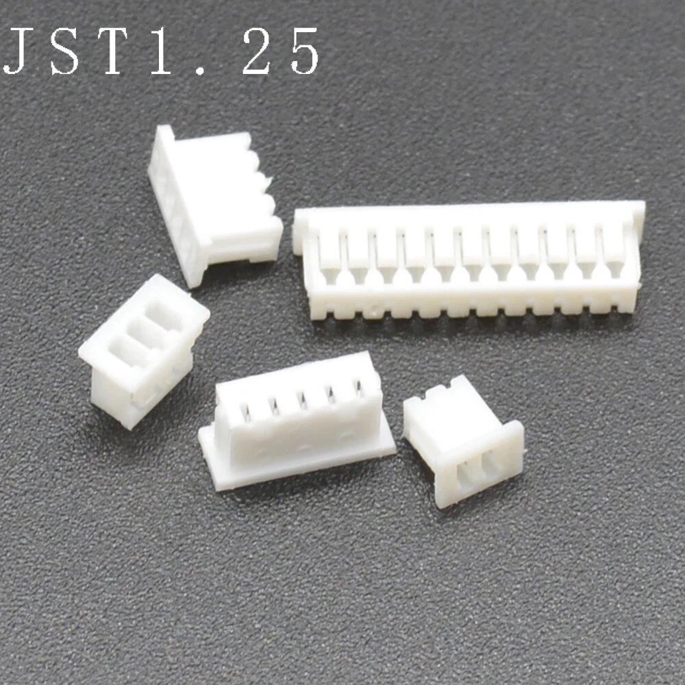 JYMKJ 50 шт. разъем JST 1.0/1.25/2.0/2.54 мм 3П, JST 1.25MM