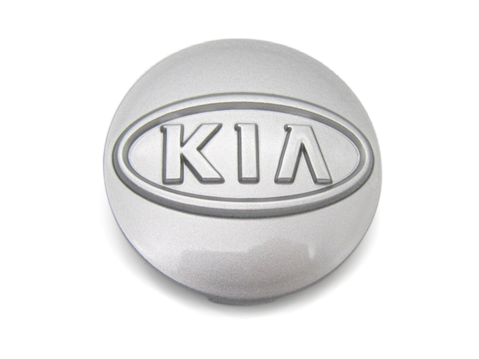 Колпачок, заглушка для литого диска СКАД Kia silver, 56/51/12 мм, 1 шт.